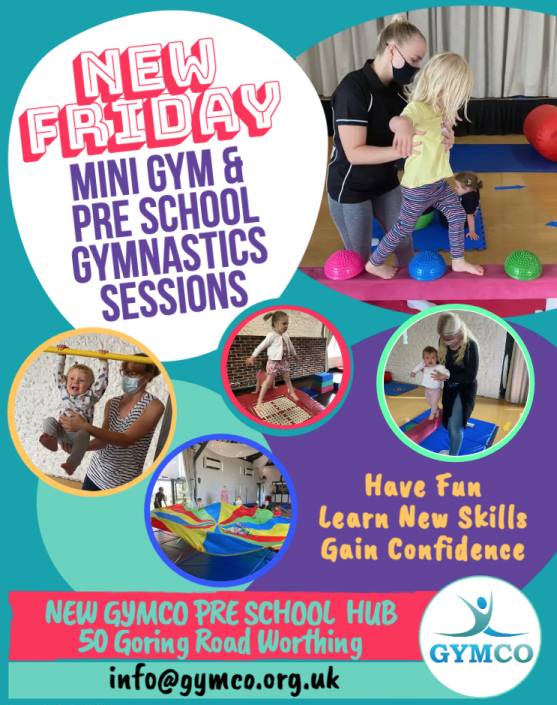 NEW FRIDAY MINI GYM AND PRE SCHOOL SESSIONS STARTING AT OUR NEW HUB IN ...
